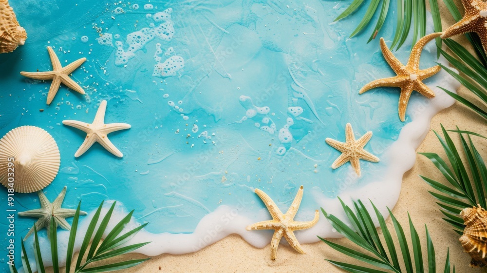 summer beach background , beach background , summer background , copy ...