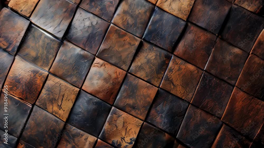 A set of rhombus-shaped tiles arranged in a geometric pattern with a ...