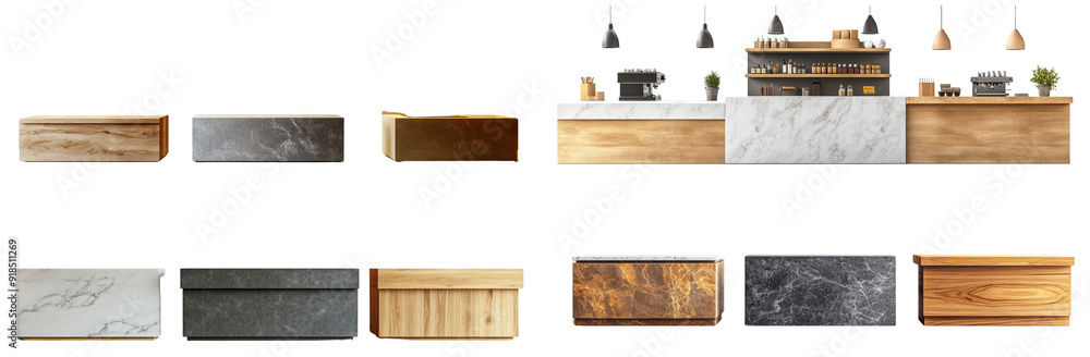 Modern Cafe Counter Design for restaurant interior designs and branding ...