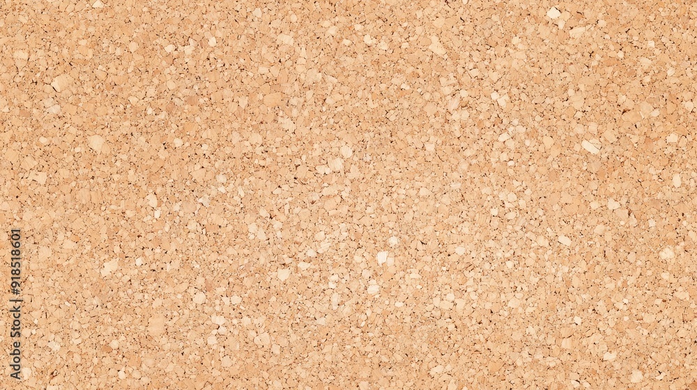 Natural cork displays intricate brown and beige patterns, providing ...