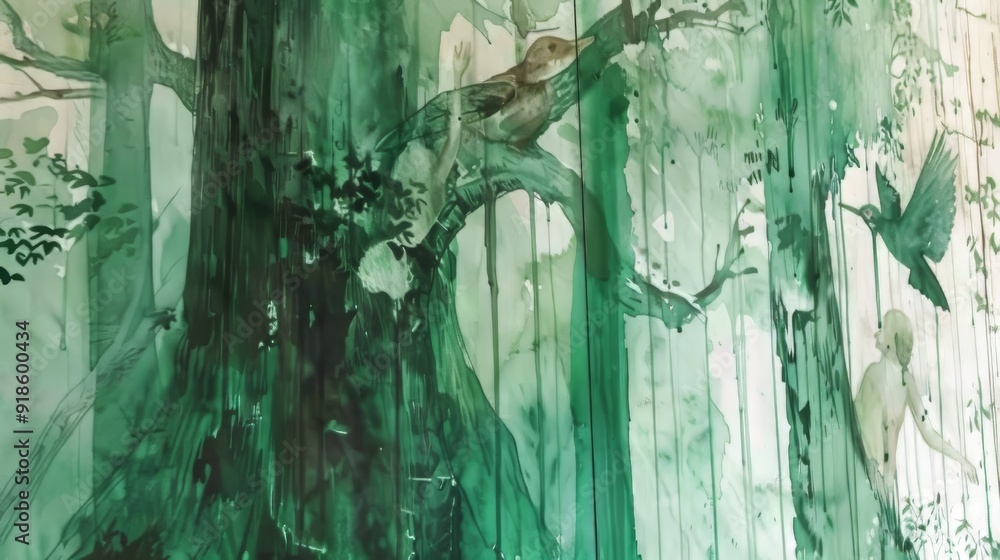 Capturing nature s vibrant energy through dynamic tonal variations in a ...