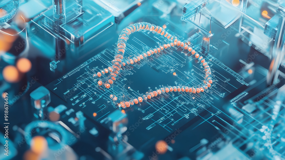Bioinformatics and Digital DNA Mapping - An illustration of digital ...