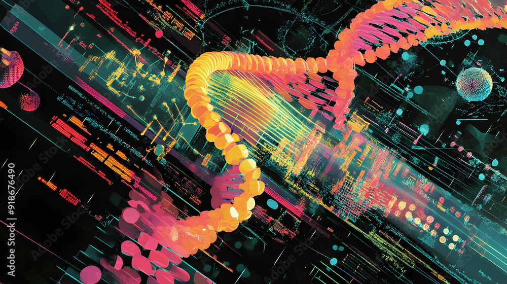 Bioinformatics and Digital DNA Mapping - An illustration of digital ...