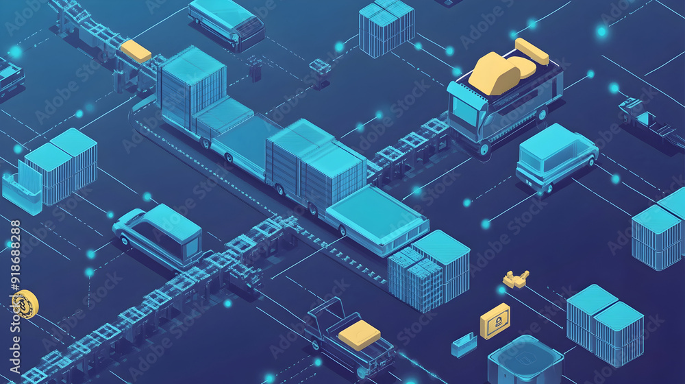 Blockchain Securing Supply Chains - A depiction of blockchain ...