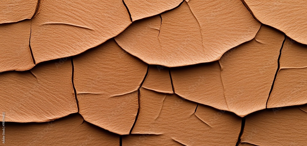 Closeup of the skin s surface with visible lines and natural textures ...