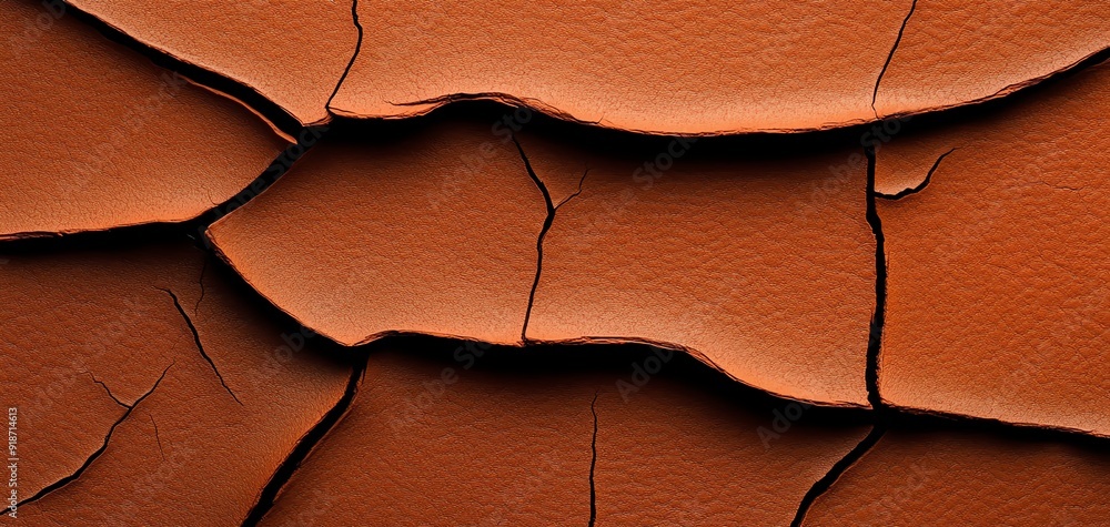 Closeup of the skin s surface with visible lines and natural textures ...