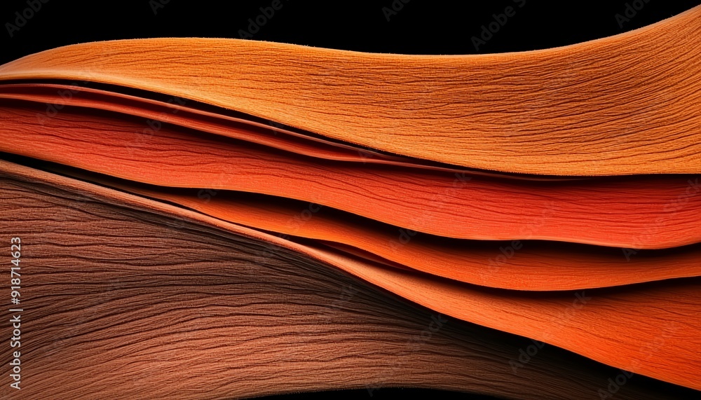 Closeup of the smooth muscle layers of the stomach wall, showing the ...