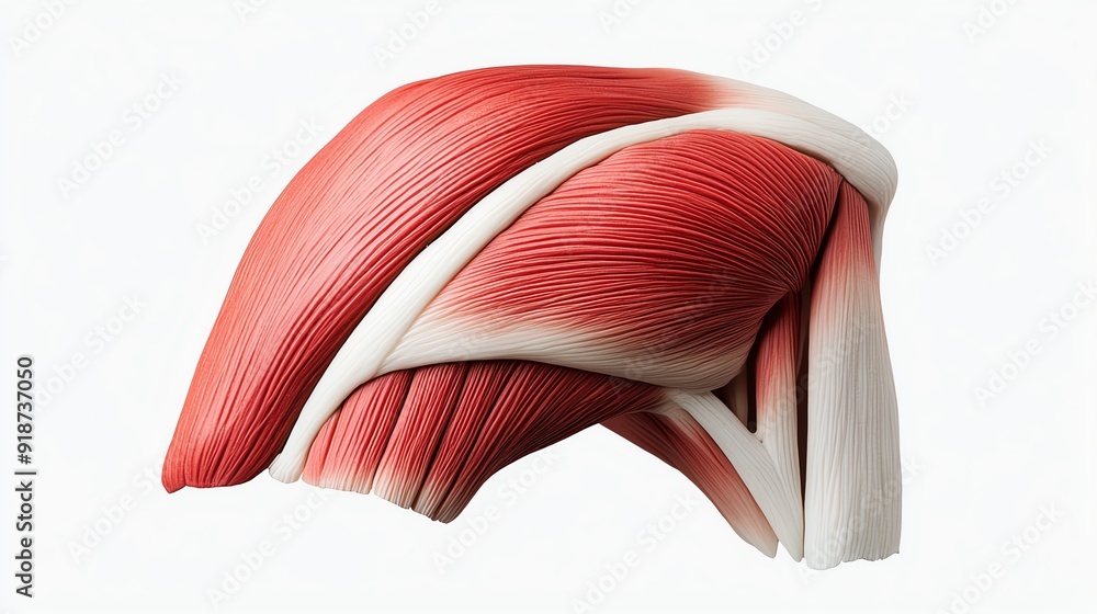 Closeup of the pectoralis minor muscle, focusing on its role in ...