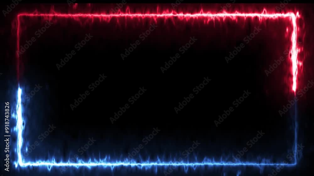 Typography animation, Abstract seamless color flooped 3D neon glowing ...