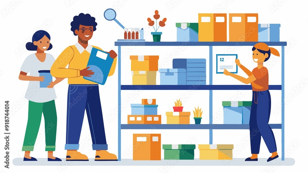 Behind-the-scenes work that drives sales. This image showcases a ...