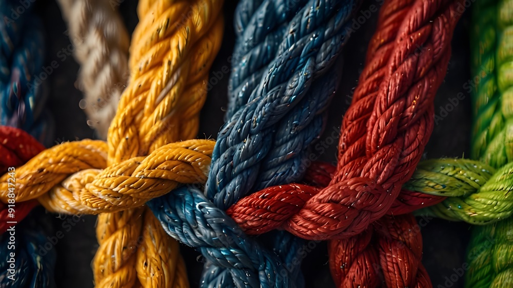 Team rope unites varied strengths to form partnerships, fosters ...