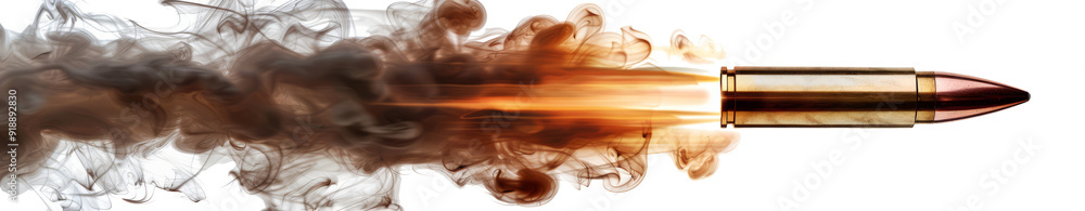 A bullet trace isolated on transparent background. Stock Photo | Adobe ...