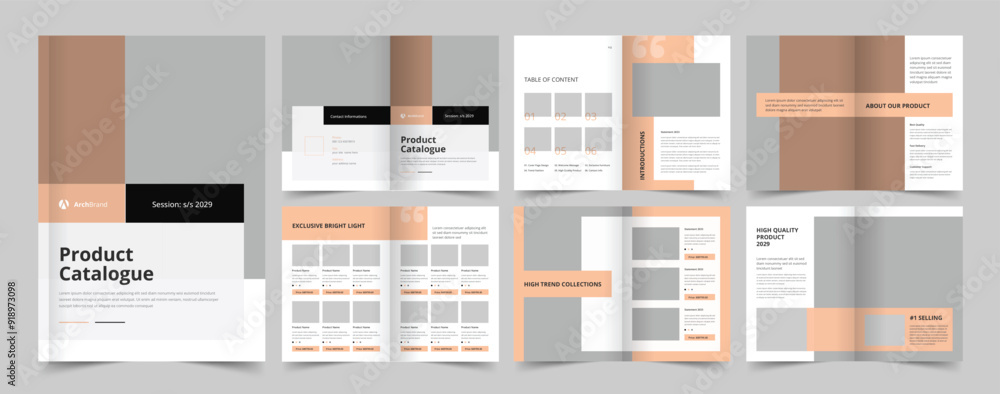 Fototapeta mapa świata dla dzieci Modern Product Catalog, Brochure ...