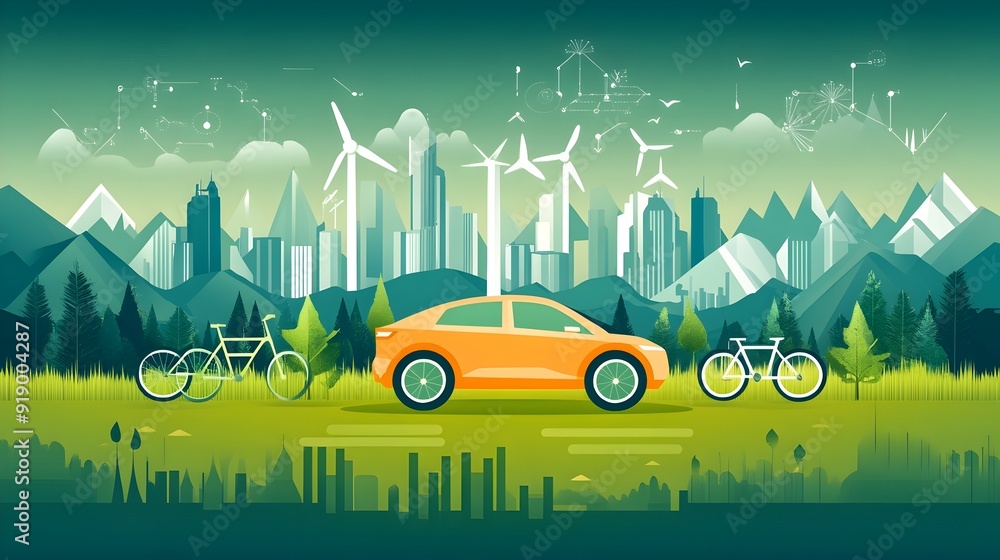 Eco friendly Transportation with Bicycles and Electric Vehicles in ...