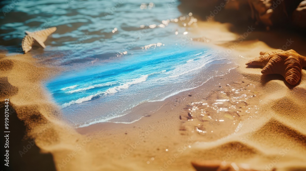 holographic thank you message augmented reality beach scene interactive ...