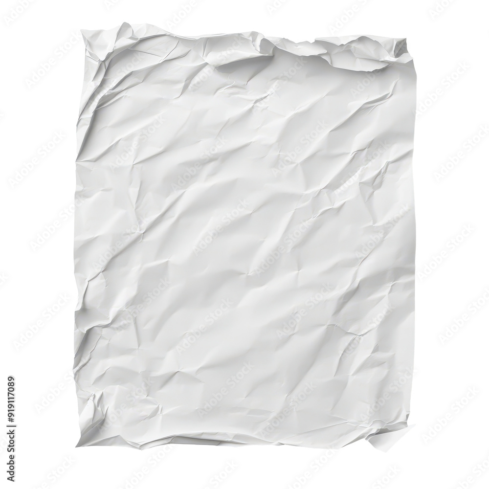 Crumpled White Sticker Paper Texture, textured surface showcasing the ...