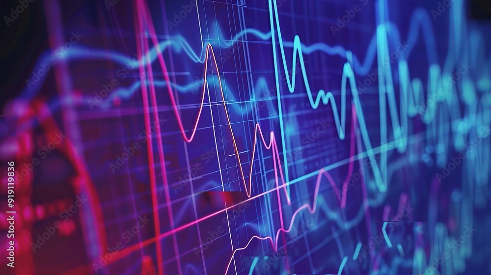 Medical Illustration of Arrhythmia: Complex Heart Rhythm Disorder ...