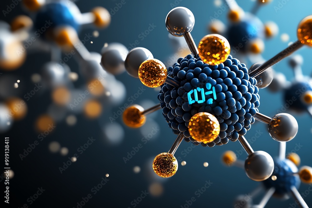 A scientific diagram depicting the chemical reactions that lead to ...