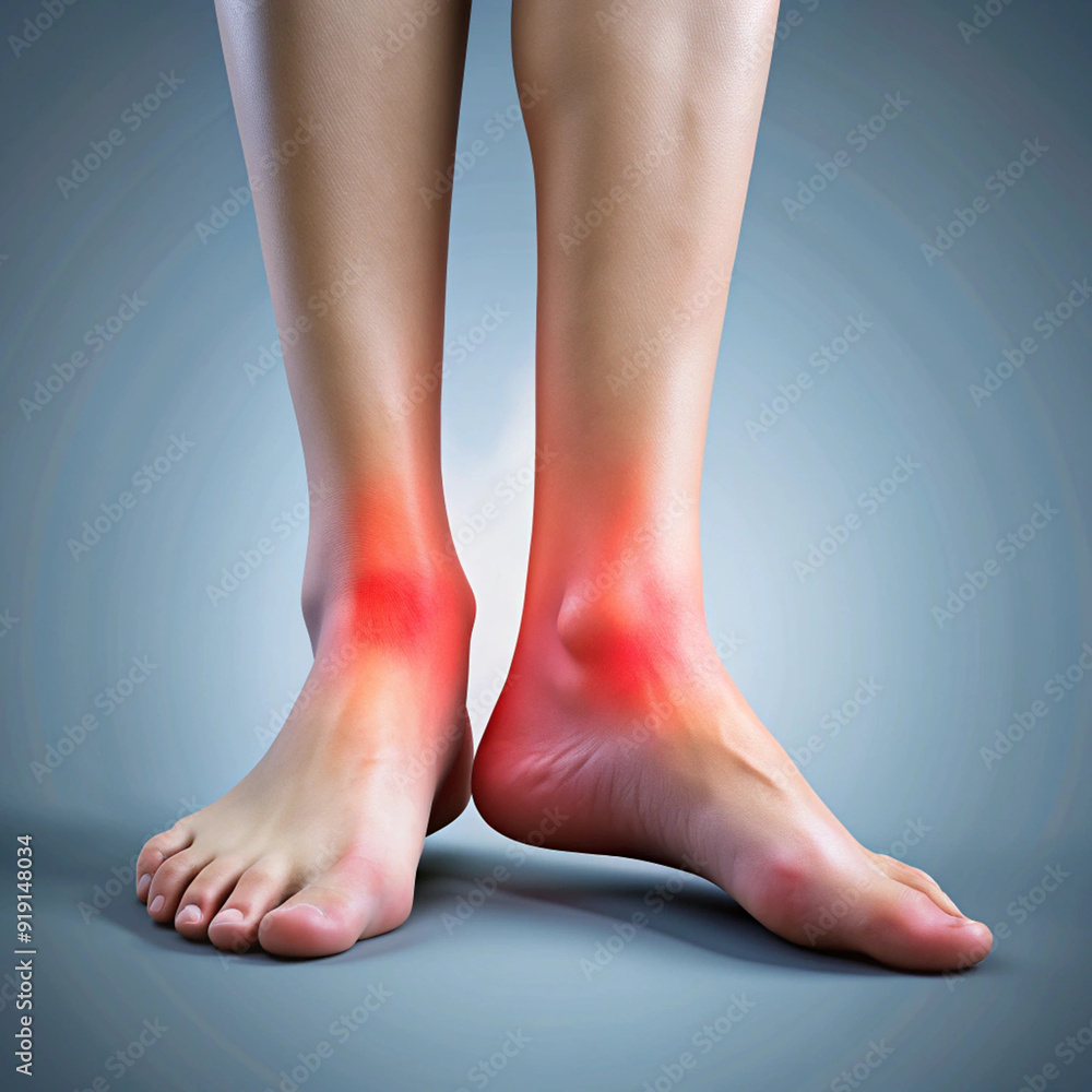 Educational Images of Swollen Ankles in Women: Understanding Common ...