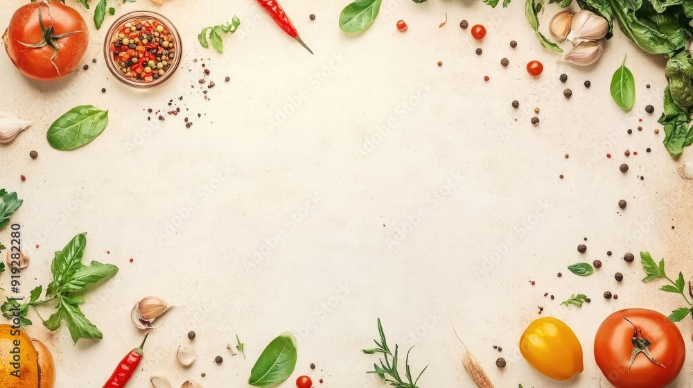 A clean and simple background concept for World Food Safety Day, with ...