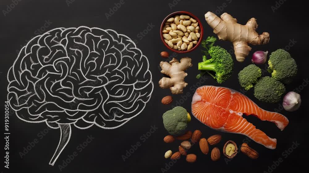 Mindful conscious eating, smart eating diet, healthy food for brain ...