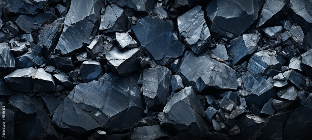 Cobalt crystal texture. The main object is a cobalt mineral surface ...