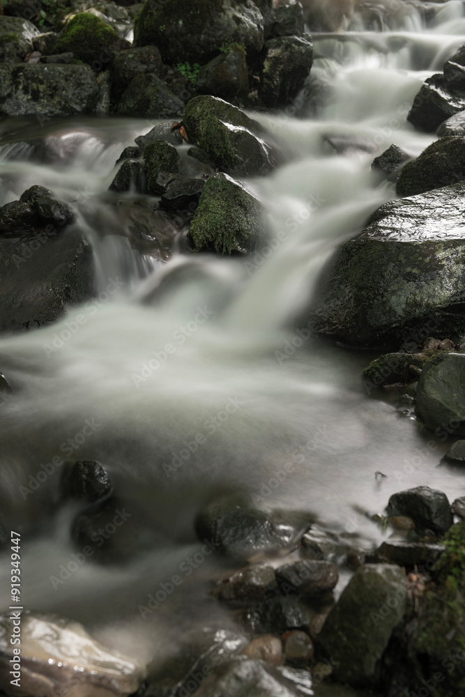 Amicalola Falls in the North Georgia mountains in spring. Georgia ...