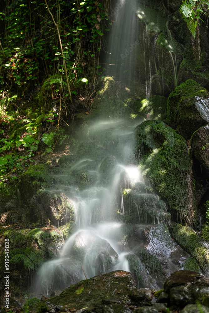 Amicalola Falls in the North Georgia mountains in spring. Georgia ...