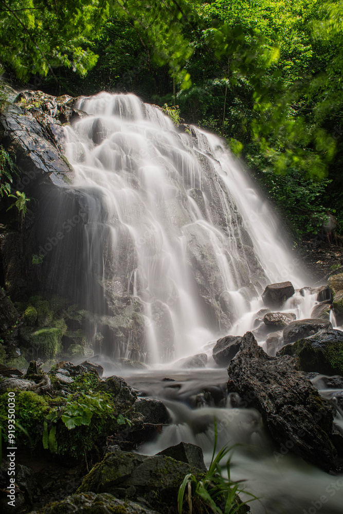 Amicalola Falls in the North Georgia mountains in spring. Georgia ...