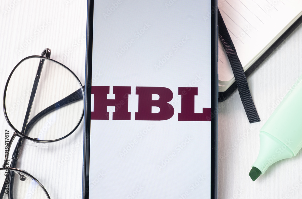 New York, USA - 1 August 2024: HBL Power Systems Logo on Phone Screen ...