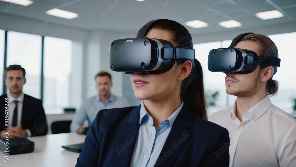 Workers test VR technology to optimize workflow and workplace processes ...