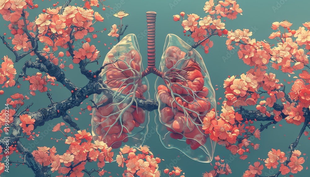 Respiratory System from a unique Worms-eye perspective in a pixel art ...