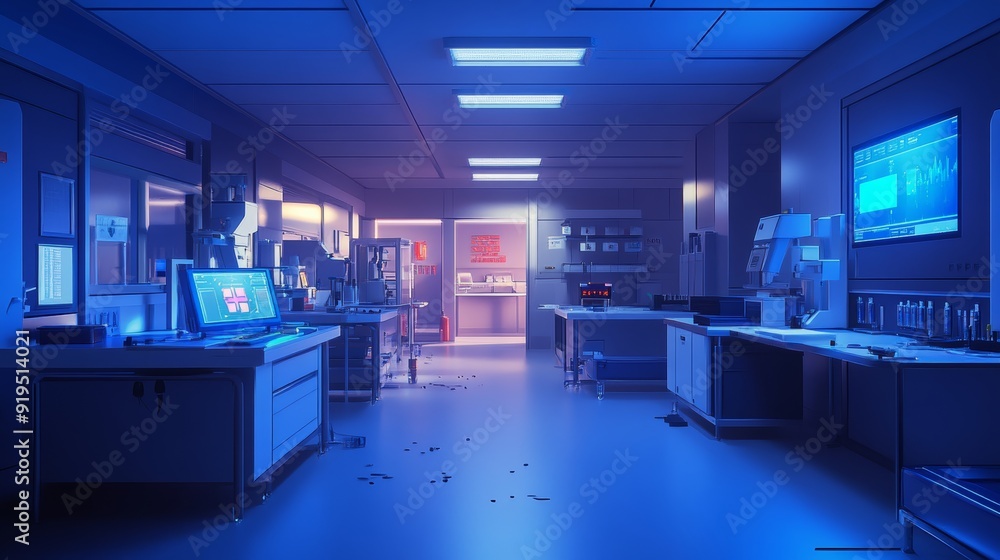 Researchers in health care who work in life sciences laboratories ...