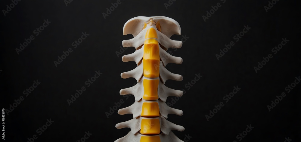 Detailed view of the sacrum with the sacral nerve plexus visible ...