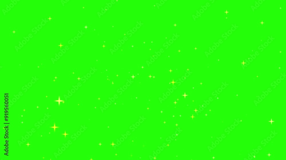 Green screen particles, stars extraction green screen motion graphics ...