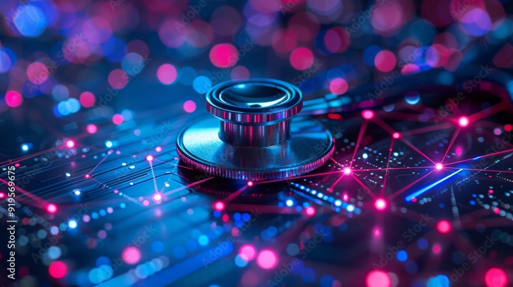 Population Health Management: A background featuring demographic charts ...