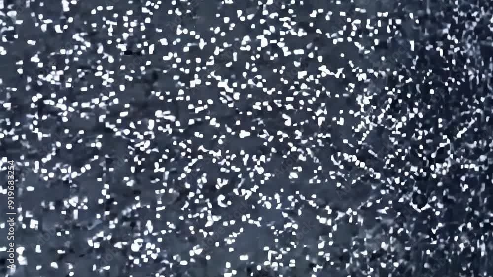 video of an old television displaying static noise, commonly known as ...