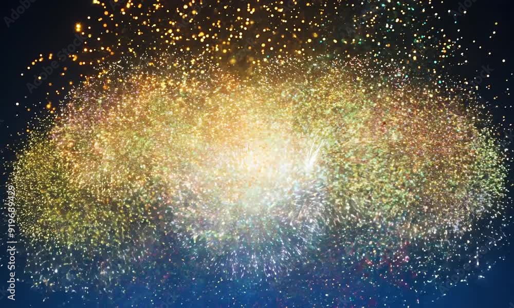 The collision of different chemical compounds creates a rainbow of ...