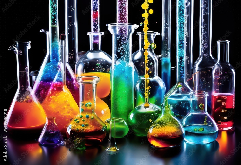 comprehensive examination ongoing chemical reactions within laboratory ...