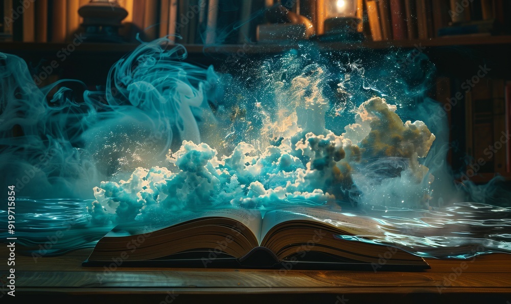 Classic literature themes fused with modern graphic design for visually ...
