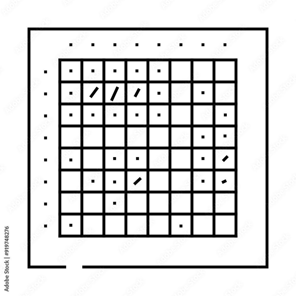battleship board game table line icon vector. battleship board game ... battleship board game table line icon vector. battleship board game ...