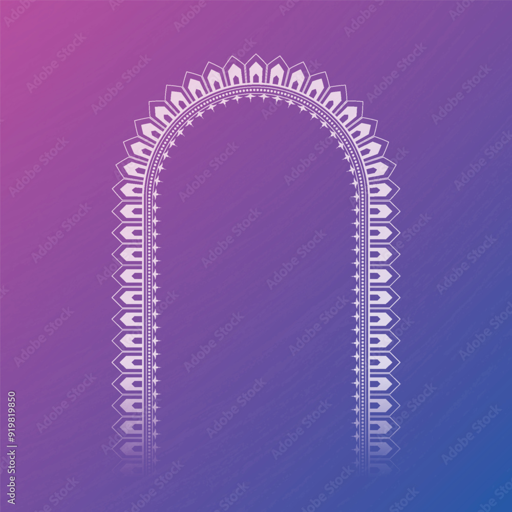 durga puja, Border, Happy durga puja, Frame, Traditional Indian Arch ...