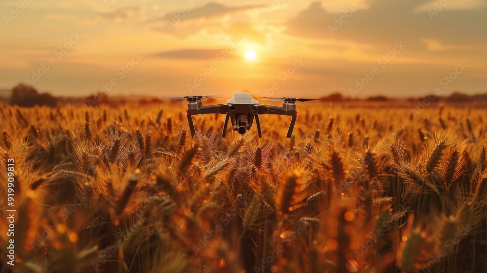 Capture the precision of a drone conducting precision agriculture ... Capture the precision of a drone conducting precision agriculture ...