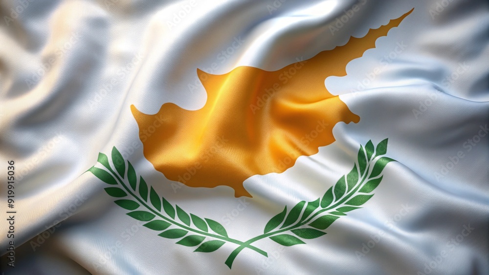 Flag of Cyprus background screensaver wallpaper symbol state emblem ...