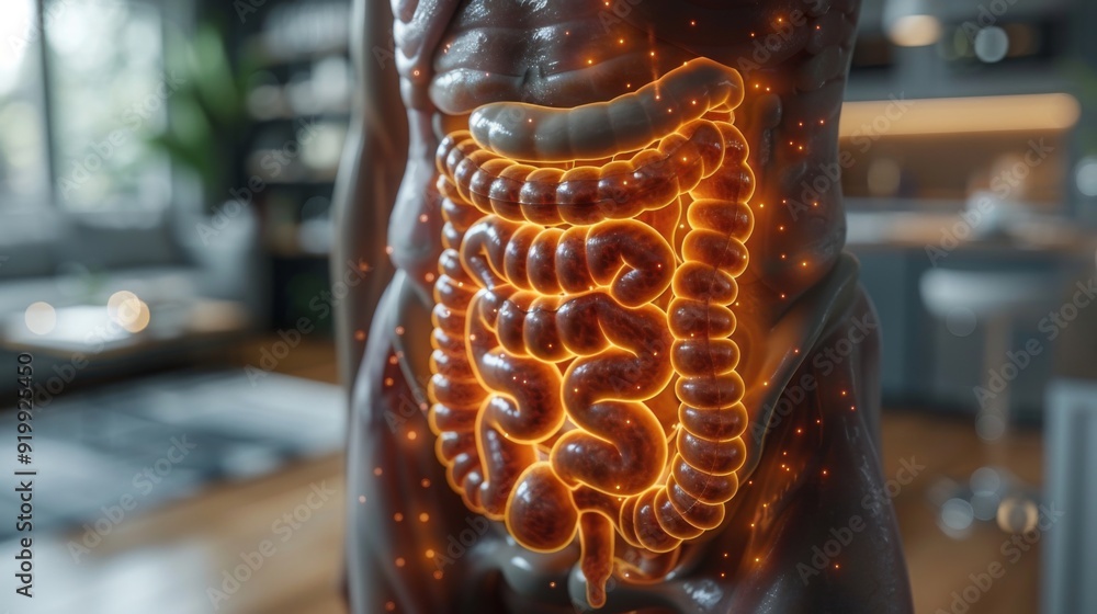 Illustrate the impact of digestive disorders such as gastroesophageal ...