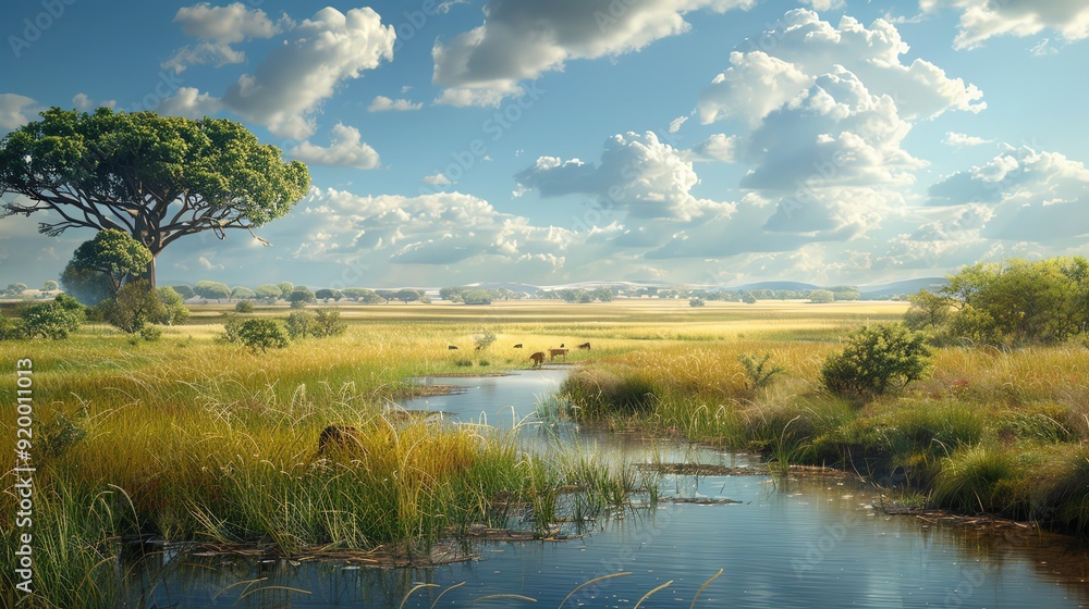 Natural predatorprey cycles in savannas sustaining ecosystem balance ...