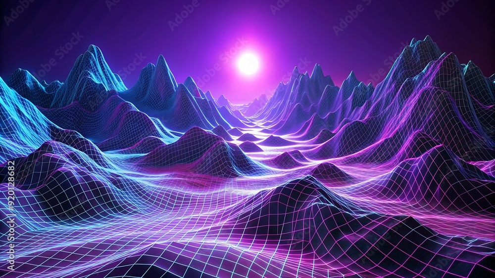 This captivating wallpaper features a mesmerizing blend of a violet ...