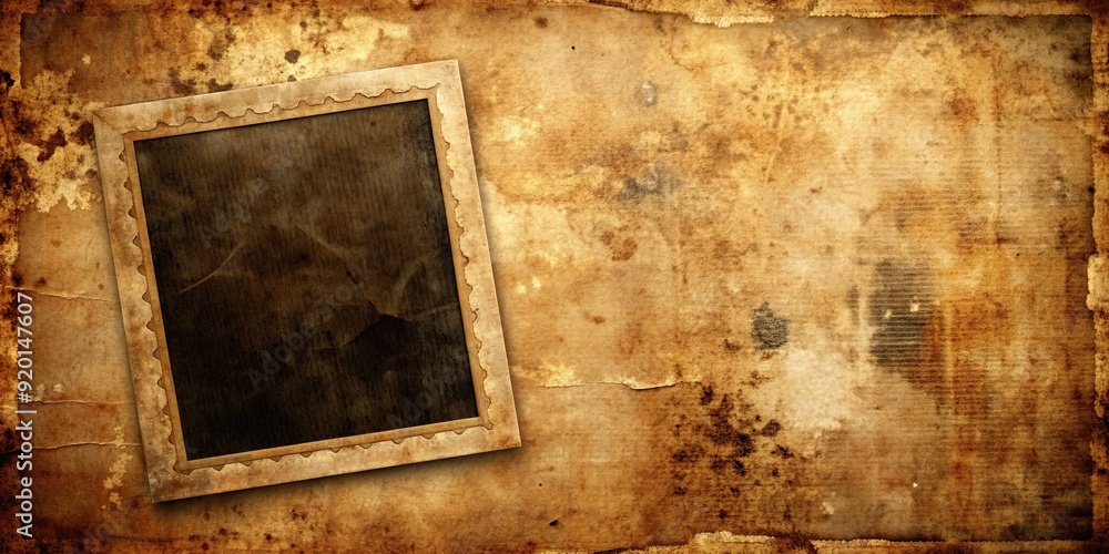Grunge overlay with old photograph texture on background, Grunge ...