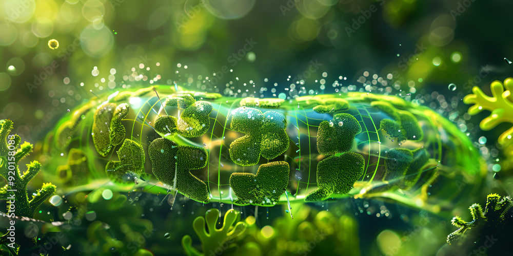 Green Chloroplast in green plants, stomata , photosynthesis, The Role ...