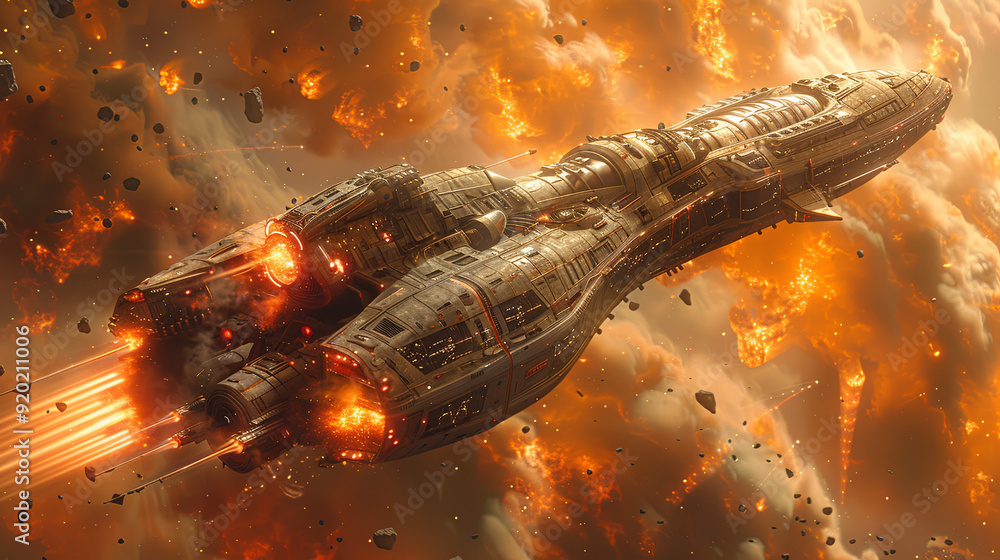 Cosmic Battle: A High-Definition 4K Space Opera of Galactic Conflicts ...